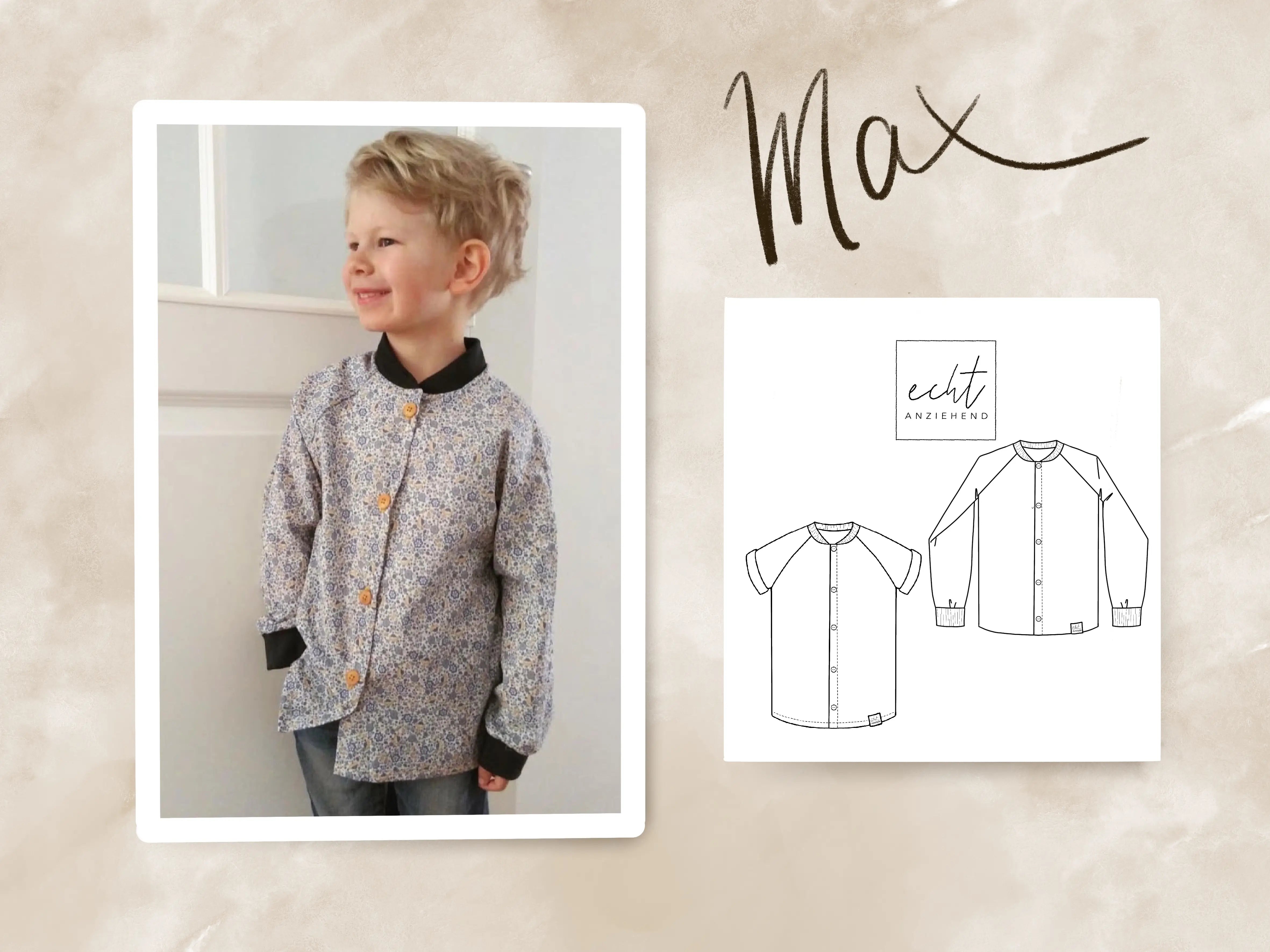 Schnittmuster Hemd Max | Stoffwerk